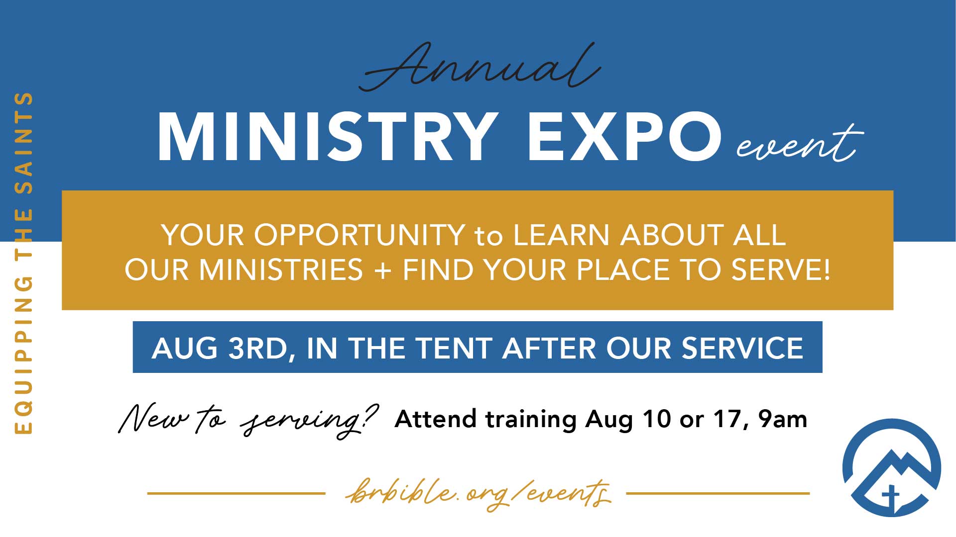 ETS Ministry Expo - Blue Ridge Bible Church