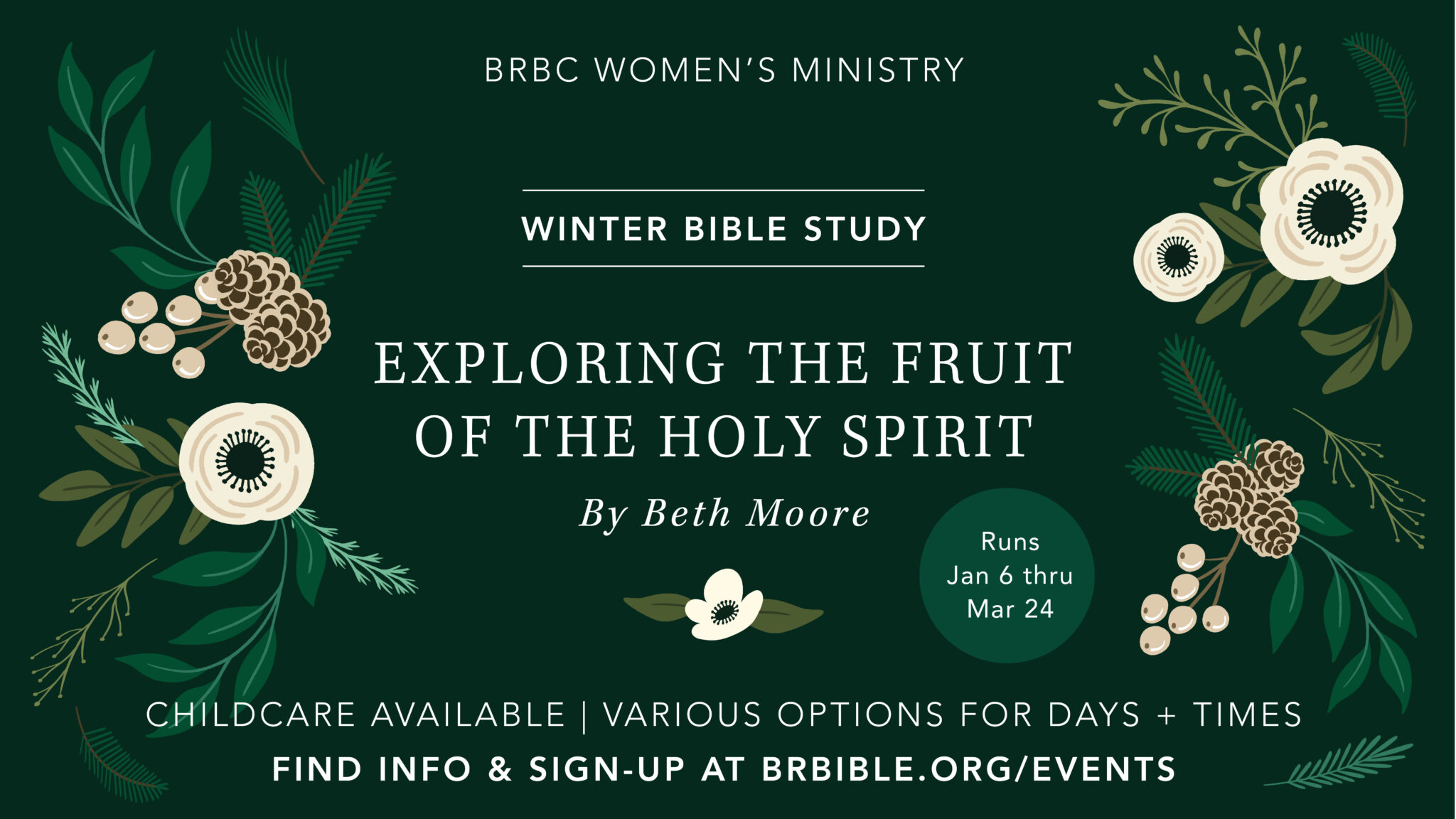 Women's Winter Bible Study (Tuesday Evening) - Blue Ridge Bible Church